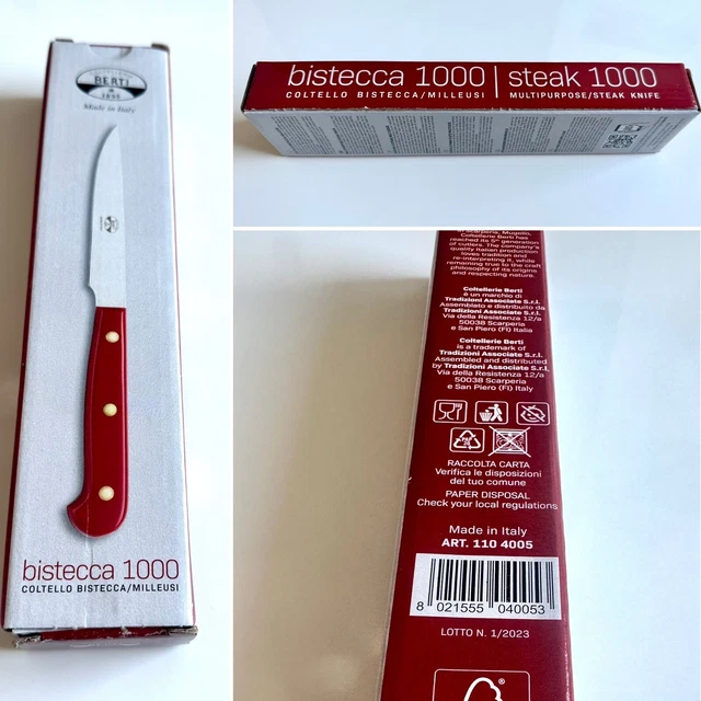 COLTELLO BISTECCA 1000 Mille Usi Jolly Cucina Coltelleria Collezione ...