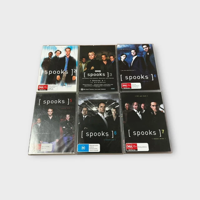 SPOOKS COMPLETE SERIES 2-7 Peter Firth Hugh Simon Nicola Walker Region ...