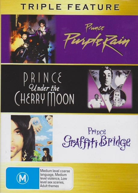 PRINCE-PURPLE RAIN-UNDER THE Cherry Moon-Graffiti Bridge (2007) DVD 3 ...