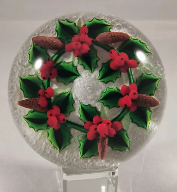 STUDIO LOESEL RICHARD Clipboard - Paperweight - Christmas Wreath £394. ...