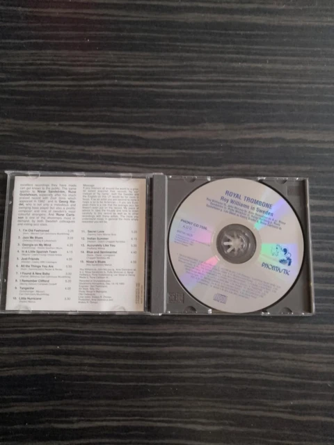 ROYAL TROMBONE ROY Williams In Sweden With John McLevy,Len Skeat CD £19 ...