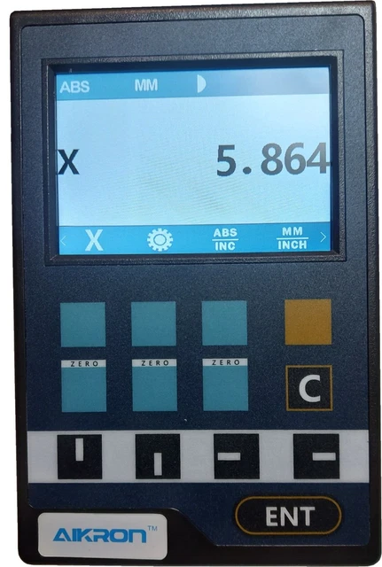 1-ACHSEN DIGITALANZEIGE POSITIONSANZEIGE AIKRON A10-1V NEU Drehmaschine ...