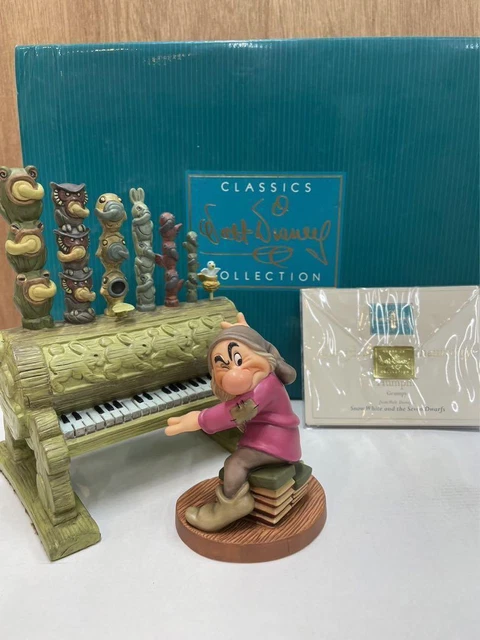 WDCC BIANCANEVE E i sette nani Grumpy Pipe Organ Humph EUR 401,82 ...