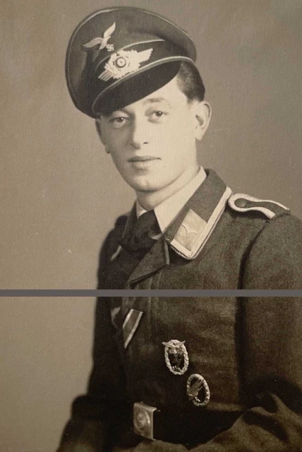 WEHRMACHT SOLDAT LUFTWAFFE mit Orden - Original Foto EUR 7,99 - PicClick DE