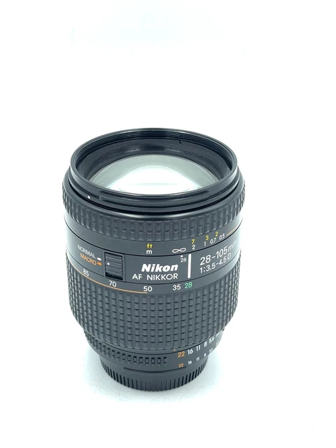 NIKON 28-105MM F/3.5-4.5D Autofocus Zoom Nikkor Lens $99.00 - PicClick