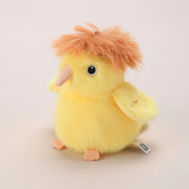 SIMULATED ISLAND CANARY White Eye Red Whiskered Bulbul Plush Toy Doll ...