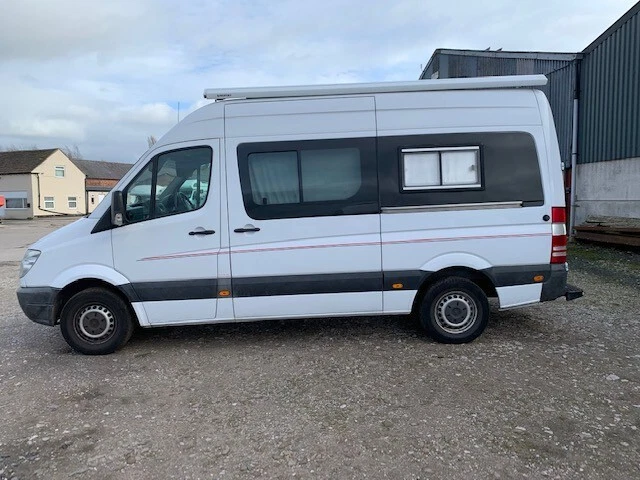 MERCEDES SPRINTER 313CDI CAMPER VAN, 4 BERTH, FIXED BED, PROFESSIONAL ...
