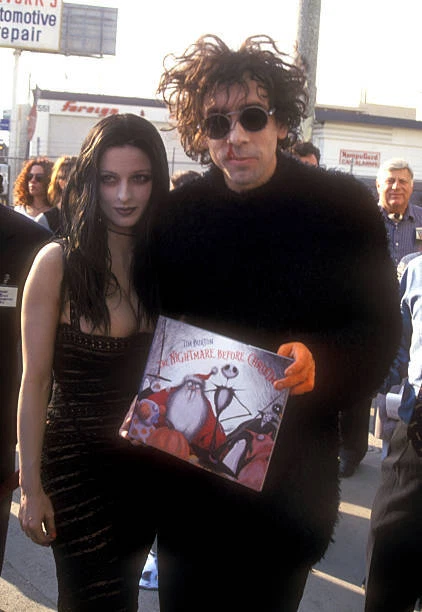 LISA MARIE AND Tim Burton during Tim Burton's "The Nightmare Bef .. Old ...