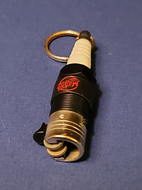 VINTAGE MAGNA SPARK PLUG Lighter Key Chain $9.99 - PicClick