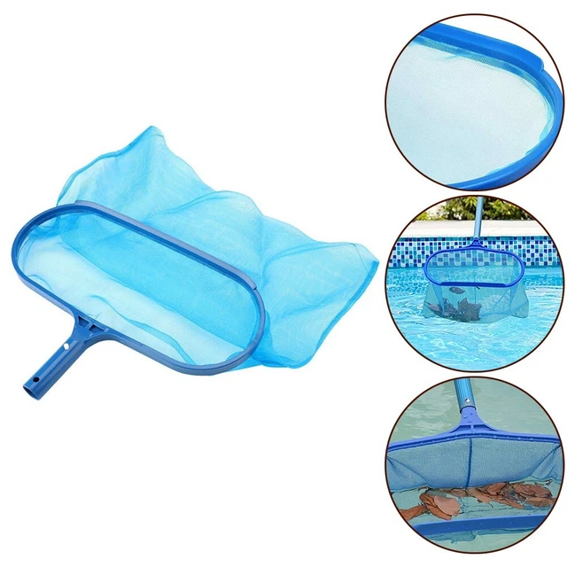 SWIMMING POOL CLEANING Net Heavy Duty Skimmer Leaf Rake Fine Mesh ...