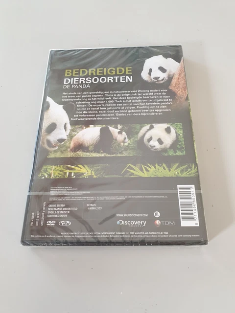 NEW/SEALED-DVD-ENDAGERED ANIMALS-THE GIANT Panda-English Language ...