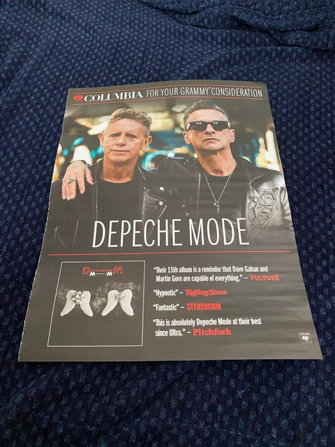 DEPECHE MODE 2024 Grammy ad Dave Gahan, Martin Gore & HOZIER "Unreal Unearth" £4.93 - PicClick UK