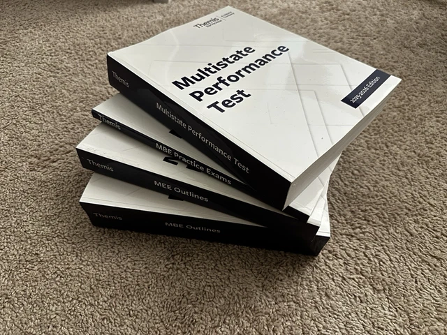 THEMIS BAR EXAM Review 2025-26 UBE Multistate Prep Books (Set 4) MBE ...