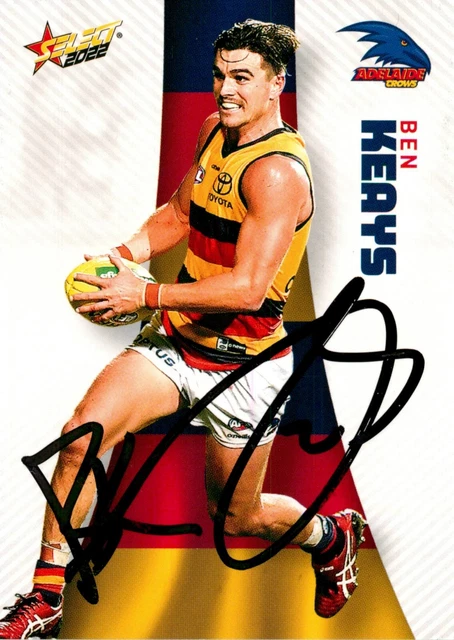 SIGNED 2022 ADELAIDE Crows AFL Footy Stars Card - Ben Keays EUR 7,34 ...
