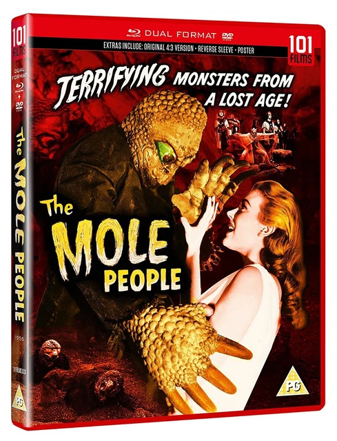 MOLE PEOPLE (DUAL Format) (Blu-ray) Phil Chambers Cynthia Patrick John ...