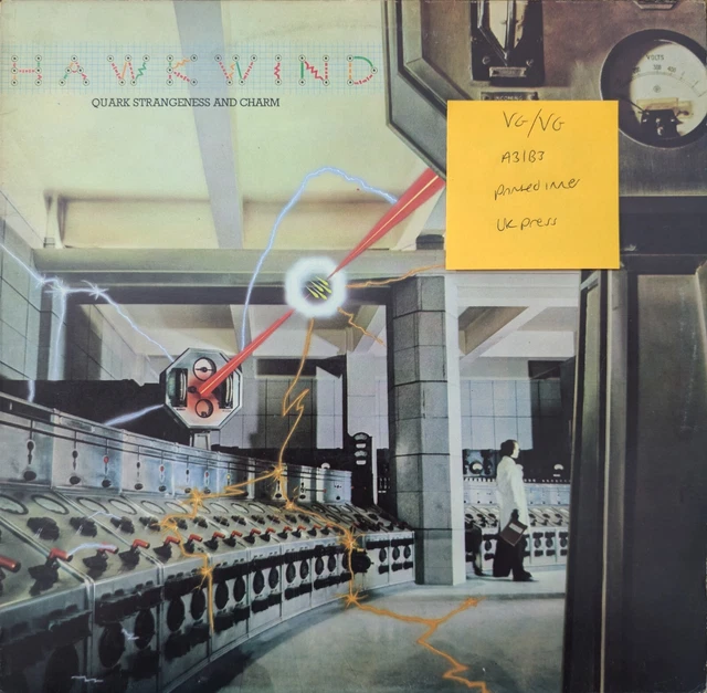 ENREGISTREMENT VINYLE HAWKWIND Qwark, étrangeté et charme VG/VG CDS4008 ...