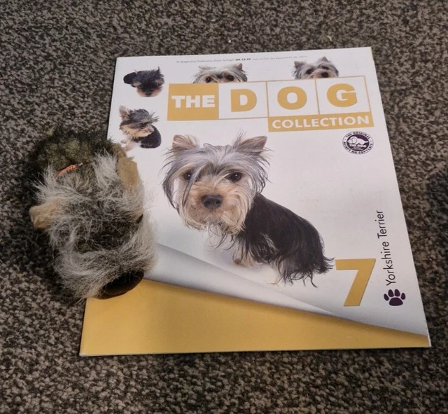 THE DOG ARTIST Collection Soft Toy No 7 Yorkshire Terrier + Magazine £6 ...