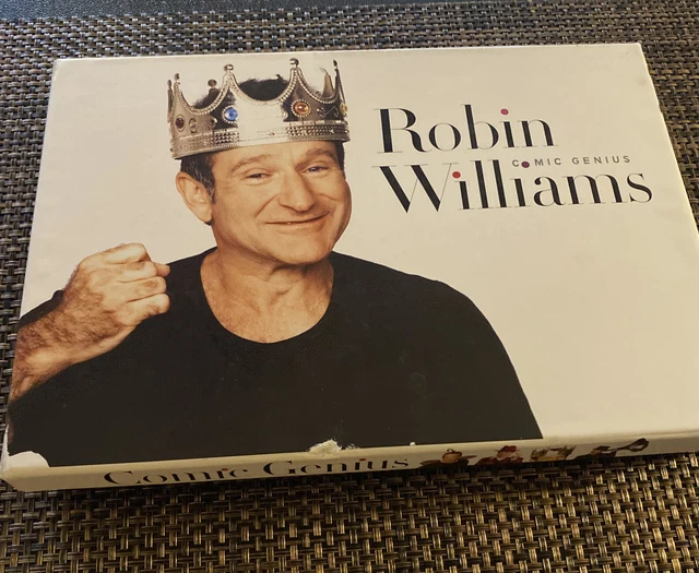 ROBIN WILLIAMS COMIC Genius Deluxe DVDs BOX SET- See Desc VG EUR 46,30 ...