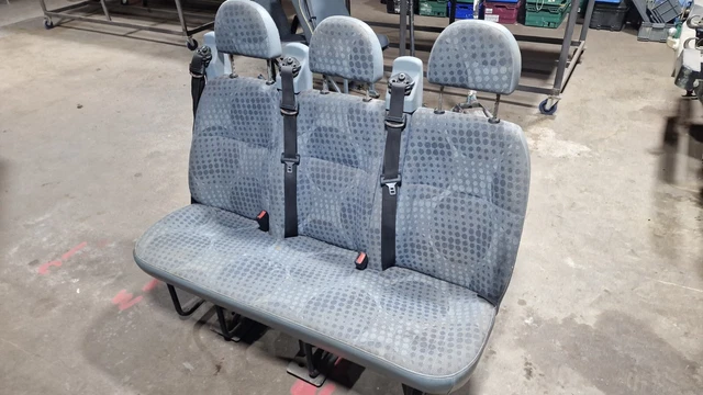 FORD TRANSIT MK7 Triple Van Minibus Seat, Crew Cab, 3 Seater, With Seat ...