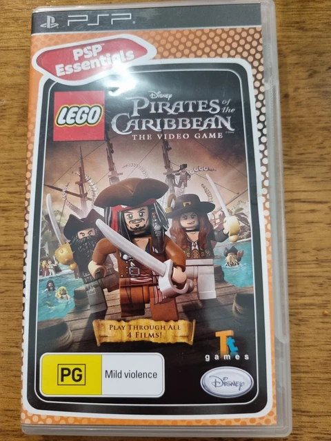 PLAYSTATION PORTABLE PSP Lego Pirates Of The Caribbean The Video Game ...