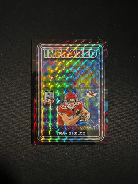 TRAVIS KELCE - 2023 Spectra Infrared Interstellar #/50 - Kansas City ...