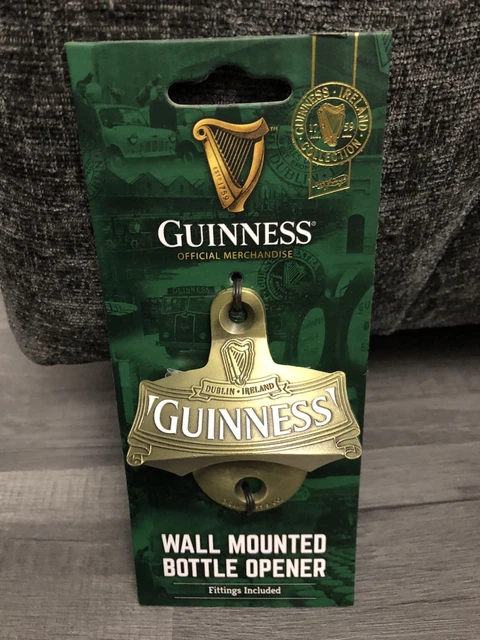 GUINNESS WALL MOUNTED Bottle Opener Pub Bar Collectible £14.00 ...