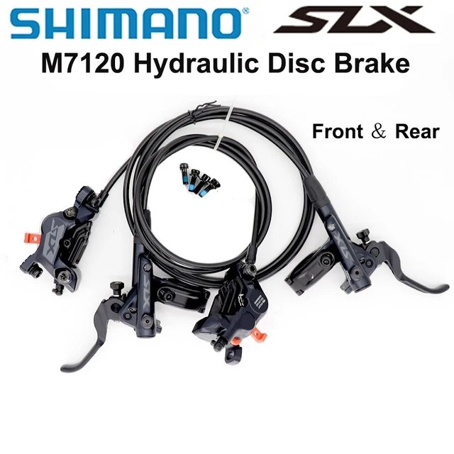 BRAND NEW SHIMANO SLX M7120 4-Piston BL-M7100/BR-M7120 MTB Brake Set ...