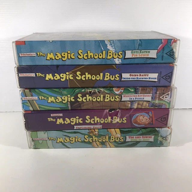 THE MAGIC SCHOOL Bus x 5 VHS Video Bundle Lot PAL £12.19 - PicClick UK