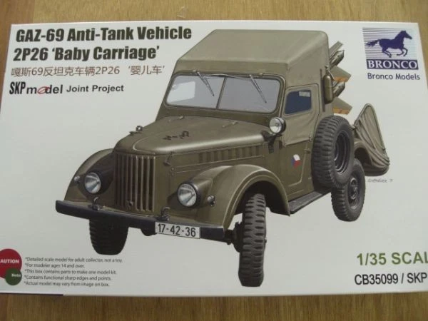 242 CB35099 BRONCO 1/35 ZAG69 Anti-Tank Truck B2 EUR 138,16 - PicClick DE