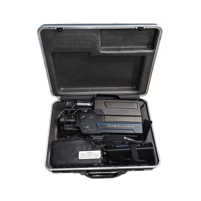 VINTAGE 1987 PANASONIC Omnimovie VHS PV-3200 Camera Recorder JAPAN ...