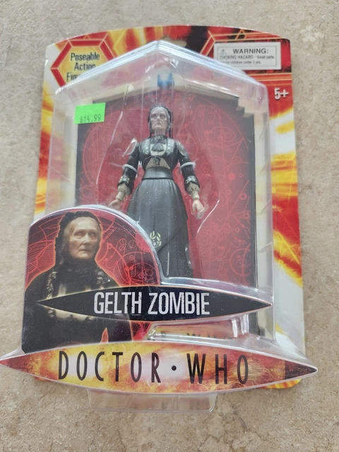 DOCTOR WHO GELTH Zombie poseable action figure set series 1 ( 6") $12. ...