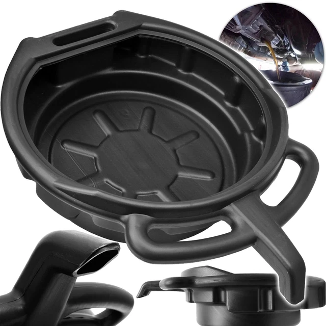 OIL DRAIN PAN Tray Litre Capacity Coolant Gearbox Fuel Bucket Car ...