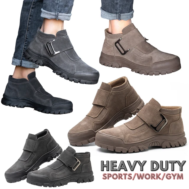 DUNLOP KT26 SIZE 6uk Black Steel Toe Sneakers Shoes Work Safety Boots £ ...