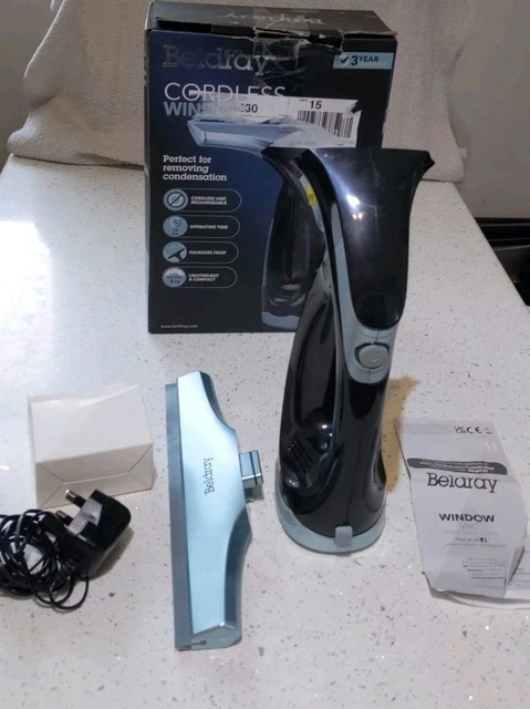 BELDRAY WINDOW VACUUM BEL07491BASF Multi-Purpose CORDLESS Rechargeable ...