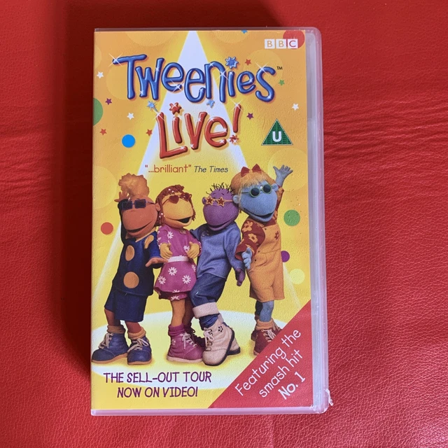 TWEENIES LIVE BBC Video Bella Jake Milo Fizz Pal Vhs Video Kids ...