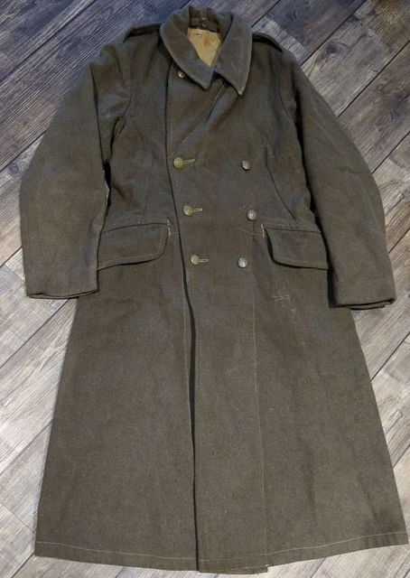 ORIGINAL WWII 1939 Pattern Greatcoat. British Army £75.00 - PicClick UK