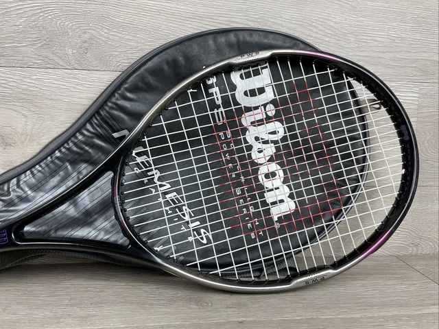 WILSON SPS OVERSIZE Nemesis Superlight Graphite 4 1/4 Grip Tennis ...