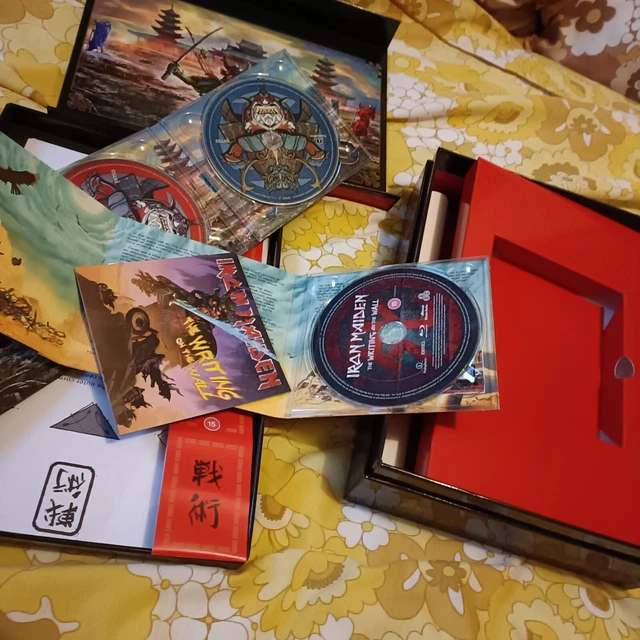 IRON MAIDEN SENJUTSU Deluxe Box Set 2 x cd + Blu Ray £23.99 - PicClick UK