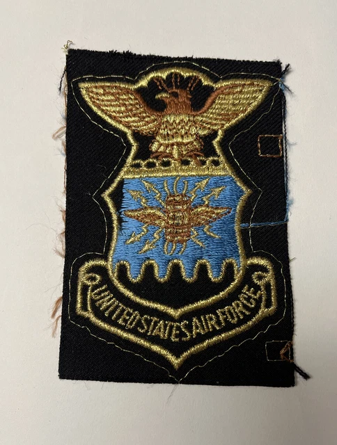 USAF UNITED STATES Air Force Vintage Patch Eagle Embroidered AF £39.55 ...