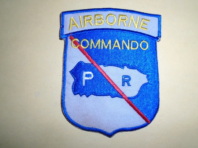 ÉTATS-UNIS COMPAGNIE E, 65th Infanterie Regiment Airborne Commando P R ...