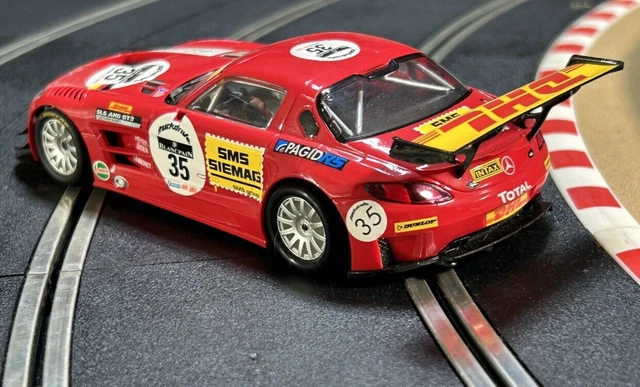 1/32 DIGITAL SLOT Car Scx Mercedes Bens Sls Amg Gt3 Dhl Racing $3.58 ...
