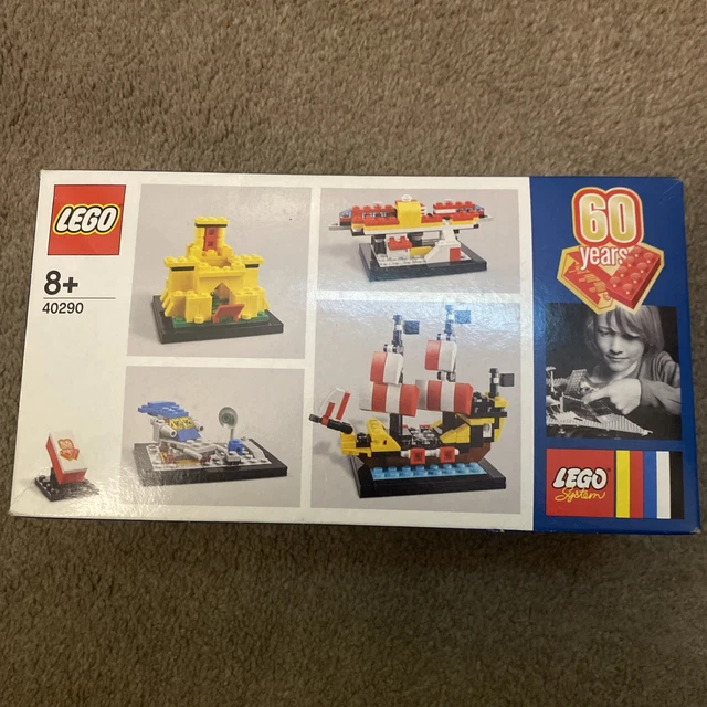 LEGO PROMOTIONAL: 60 Years of the Lego Brick (40290) £13.20 - PicClick UK