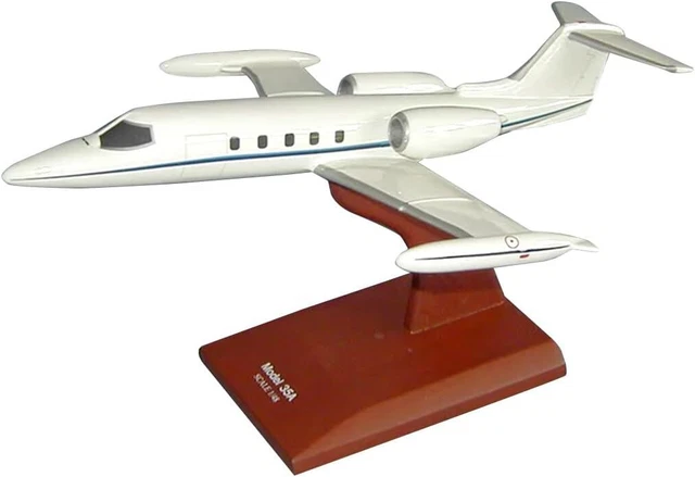 BOMBARDIER AEROSPACE LEARJET 35 Desk Top Display Private Model 1/48 SC ...