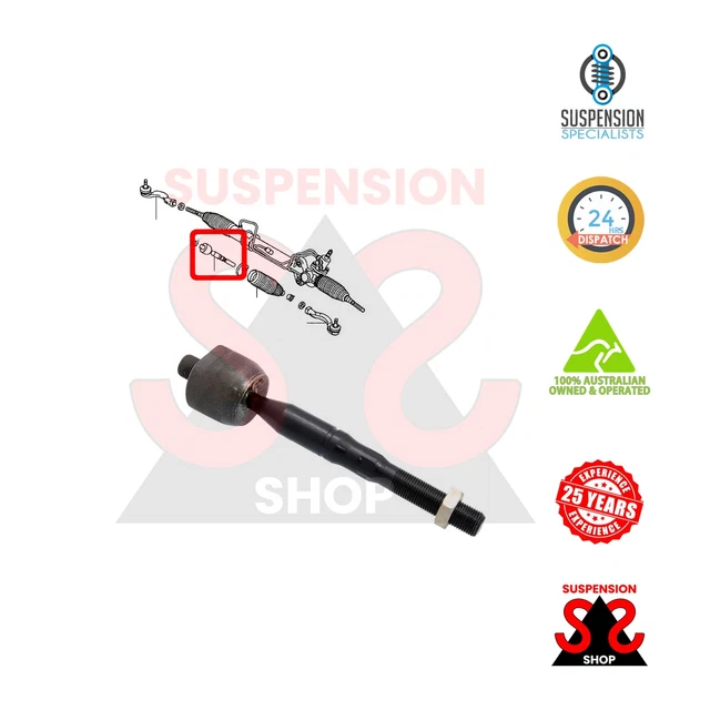 FRONT AXLE INNER Tie Rod Suit MITSUBISHI Triton 2.5 DI-D (KA4T) L200 / TRITON $43.40 - PicClick AU