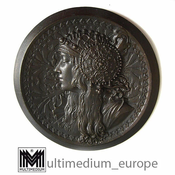 JUGENDSTIL ART NOUVEAU n. Alphonse Mucha Tete Byzantine Stolberg'sches ... JUGENDSTIL ART NOUVEAU n. Alphonse Mucha Tete Byzantine Stolberg'sches ...