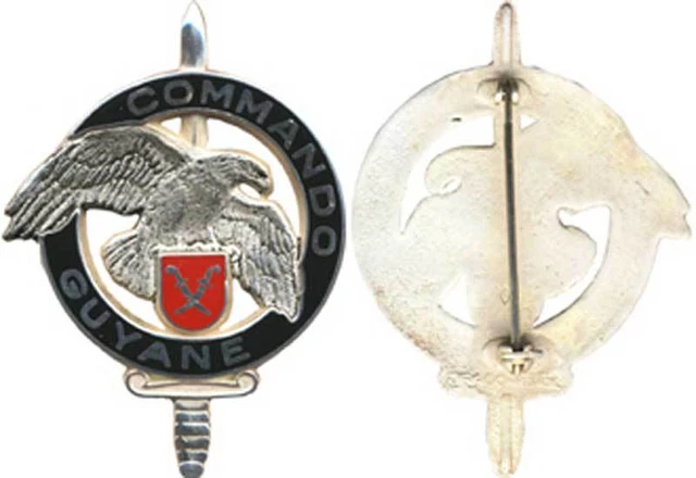 LEGION, 3° REI , BREVET Commando GUYANE en ARGENT, D.Noisiel ( réf 9280) EUR 38,00 - PicClick IT