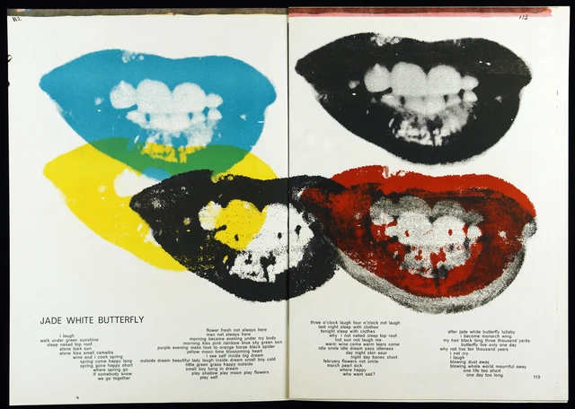 POP ART, 1964. Zwei Original-Lithographien von Andy WARHOL und Roy ...