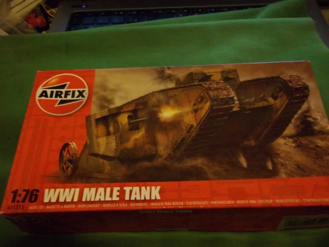AIRFIX 1/72 Scale Wwi Male Tank £9.99 - PicClick UK