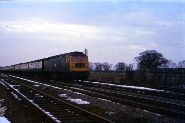 35MM ORIGINAL SLIDE DIESEL BRUSH CLASS 47 D1501 47 401 EAST COAST 1A12 ...