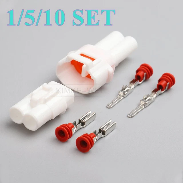 2 PIN/WAY SUMITOMO MT090 Automotive/Motorcycle Male Female Connector Plug Kit $5.39 - PicClick AU